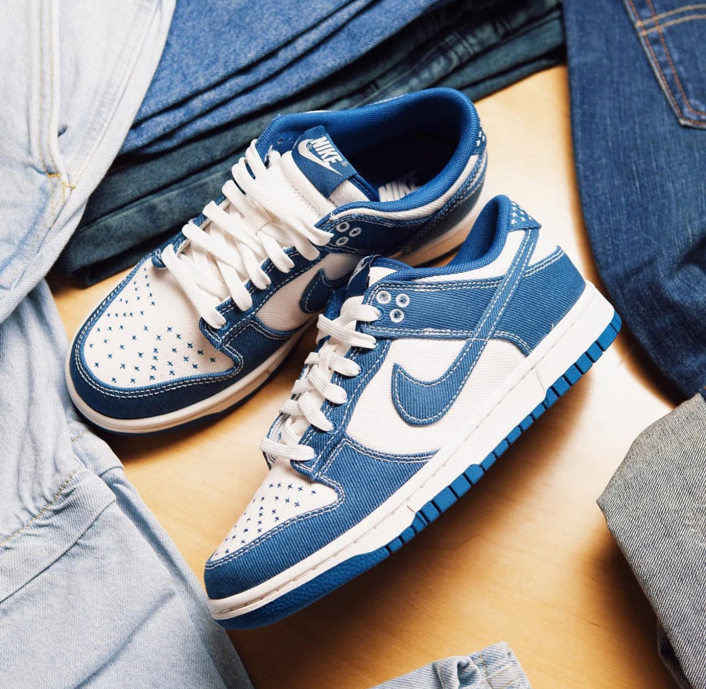 Dunk Low Industrial Blue Sashiko – Red Sole Republic