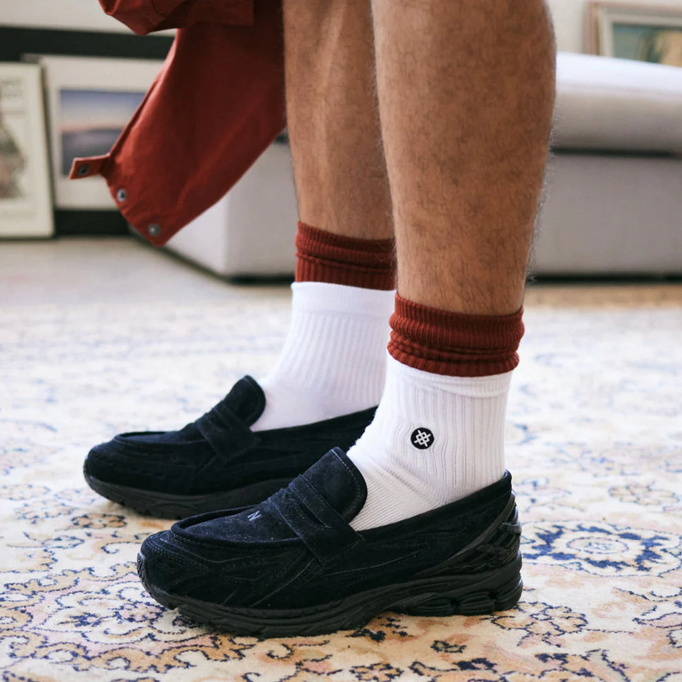 New Balance 1906L Black Suede – Red Sole Republic