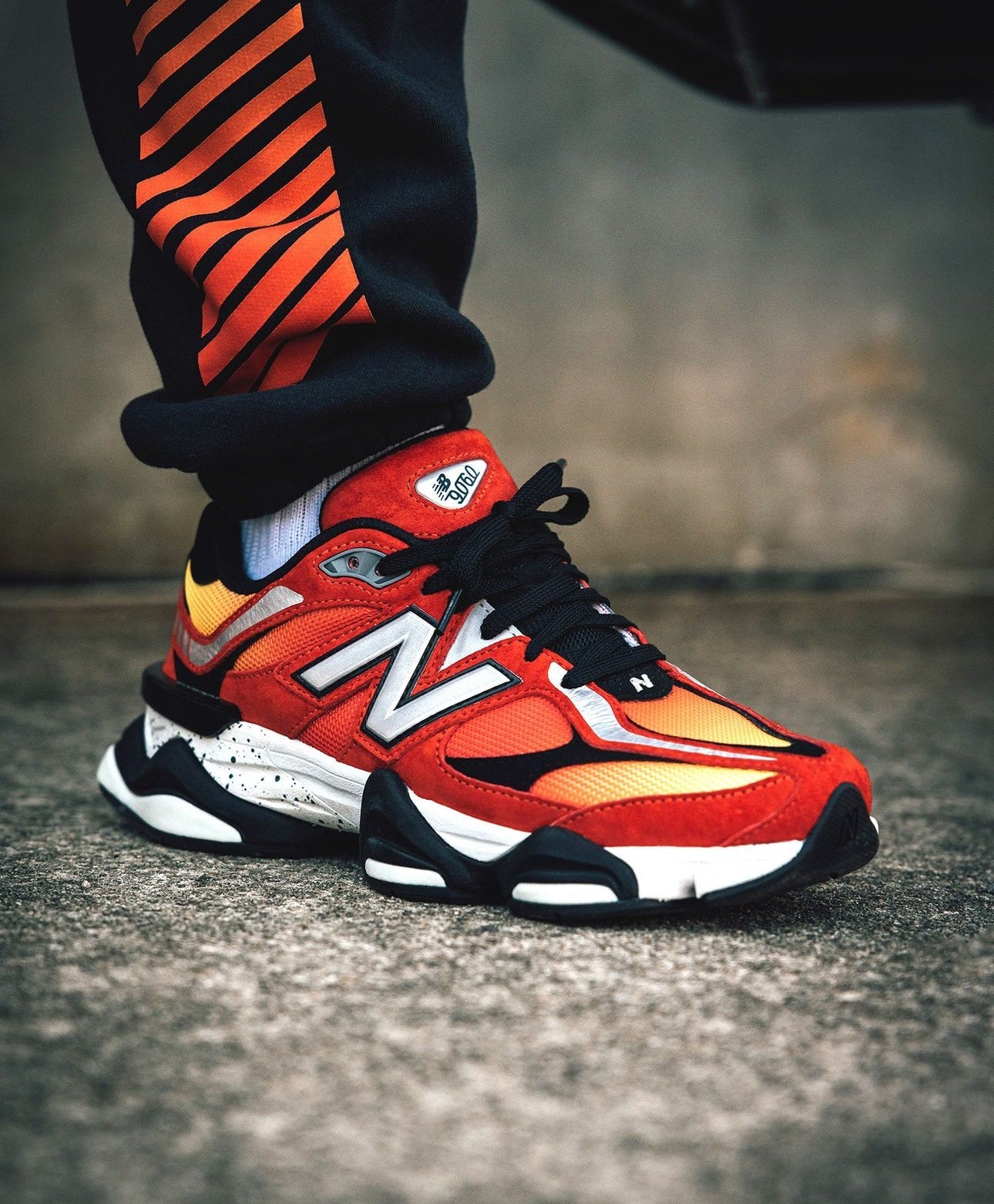 New Balance 9060 Fire Sign – Red Sole Republic