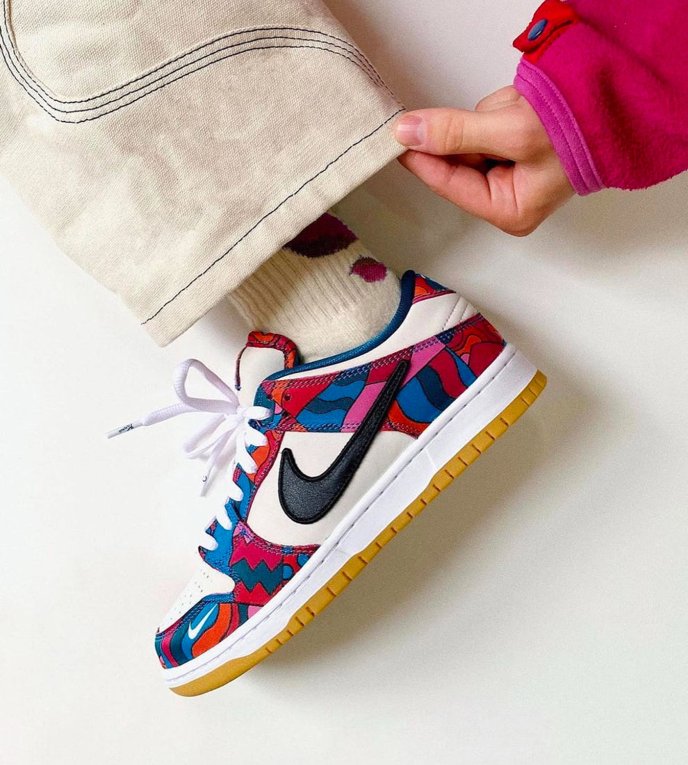 Sb Dunk Low Pro Parra Abstract Art – Red Sole Republic