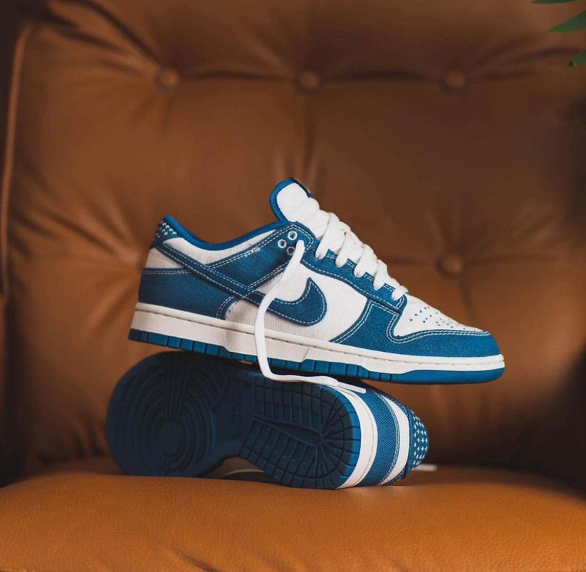 Dunk Low Industrial Blue Sashiko – Red Sole Republic